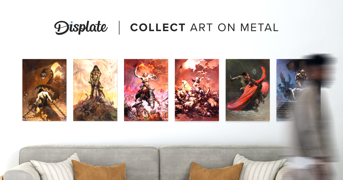 Frazetta x Conan Posters - Officially licensed merchandise, pictures ...